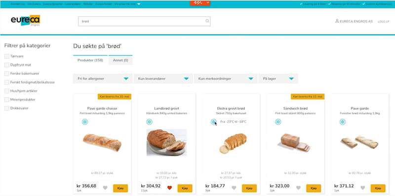 Nettbutikken | Eureca